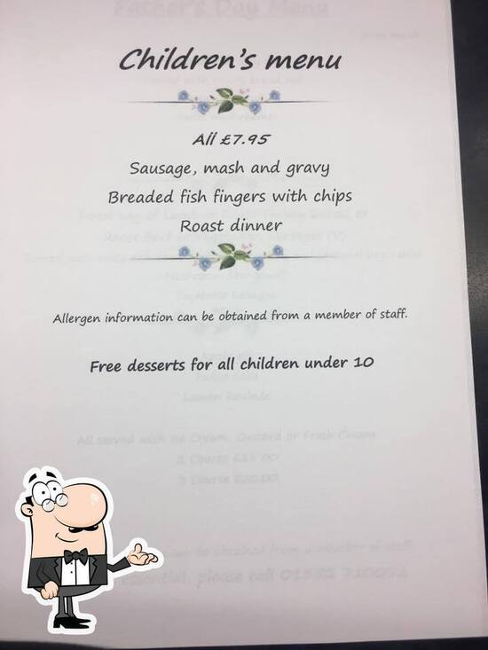 Menu at The Glan Yr Afon Inn pub & bar, Holywell, Milwr