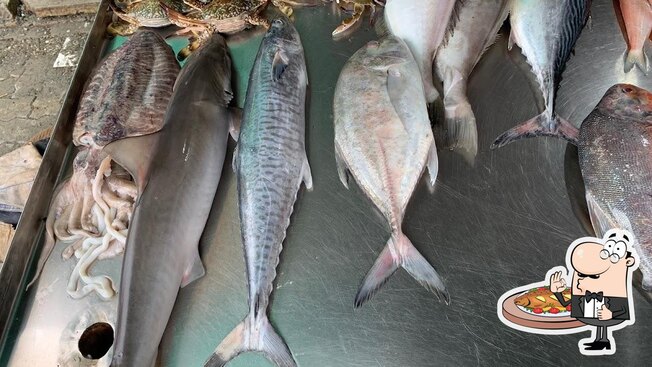 GMS Fish stall, Udumalpet