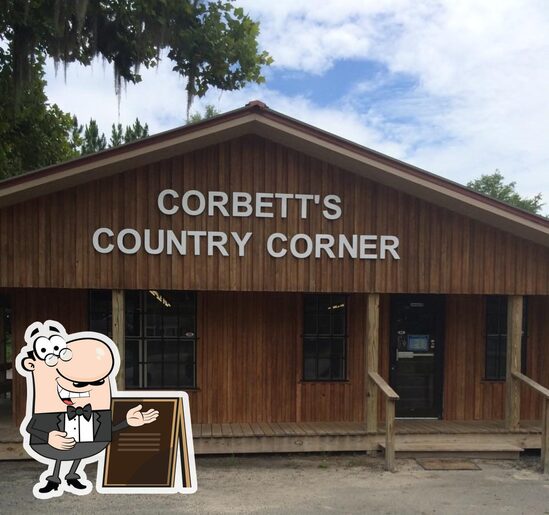 Menu at Corbett's Country Corner restaurant, Lake Park