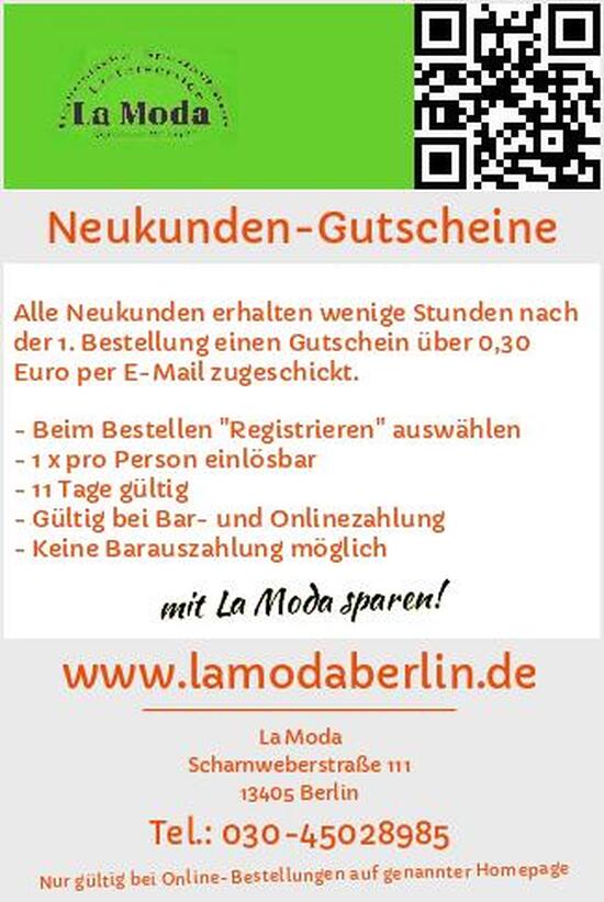 La Moda restaurant, Berlin - Restaurant reviews