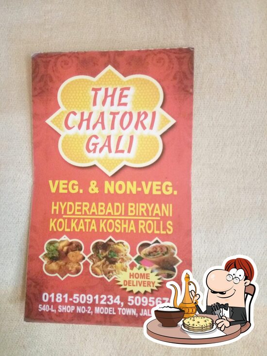Menu at The Chatori Gali, Jalandhar, 540R
