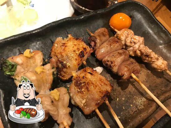 Menu at Yakitori ROKKAKU restaurant, Bangkok