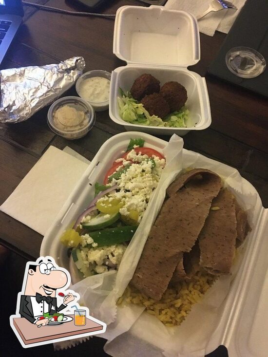 Menu at Oh Greek, Saint Petersburg