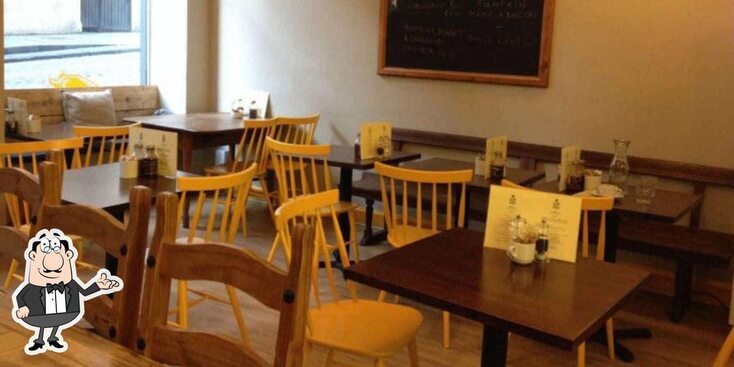 Menu at The Edinburgh Larder - Blackfriars Street cafe, Edinburgh