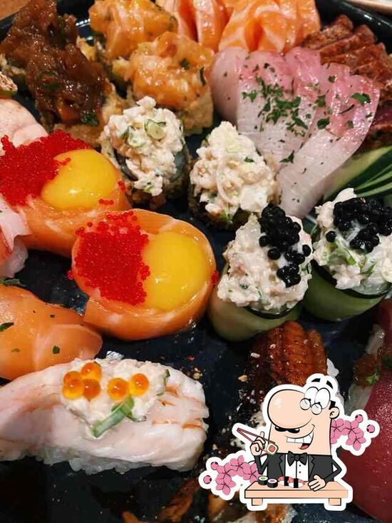 Menu at Unique Sushi Lab restaurant, Lisbon
