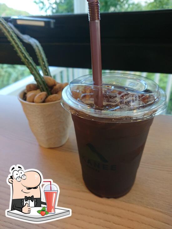 Menu at Akanee Coffee บางพระ cafe, Si Racha