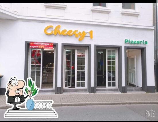Menu at Cheesy One restaurant, Gelsenkirchen