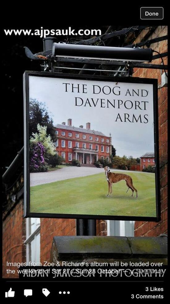 Menu at Dog Inn & Davenport Arms pub & bar, Worfield