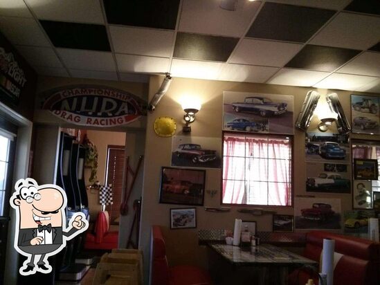 Menu at Hot Rod Cafe, Kingman