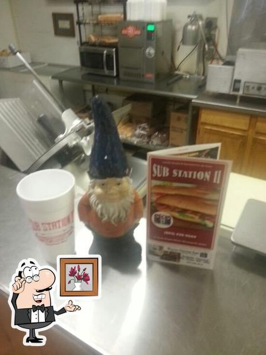 Menu at Sub Station II restaurant, Manning
