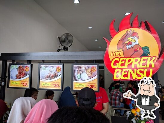 Menu at I am Geprek Bensu Makassar restaurant, Makassar