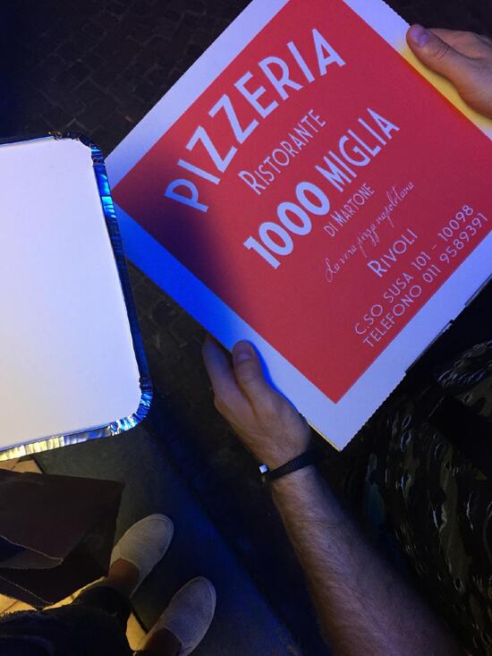 Menu at Pizzeria "1000 Miglia", Rivoli