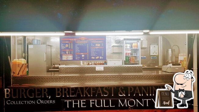 Menu at The Full Monty Snack Bar, Crawley