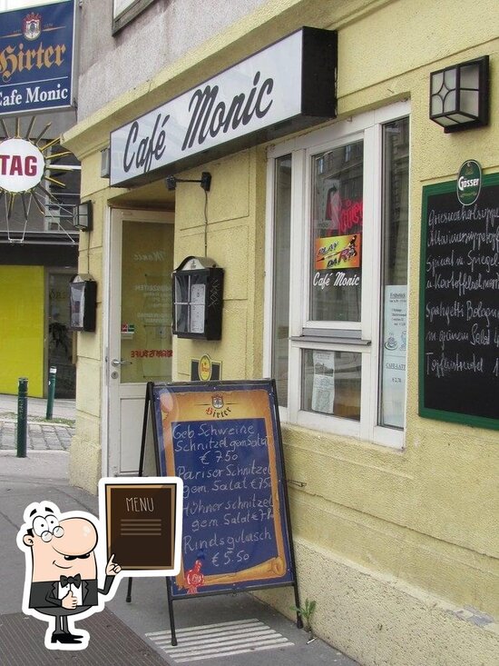 Speisekarte von Cafe Monic, Wien, Gumpendorfer Str. 69
