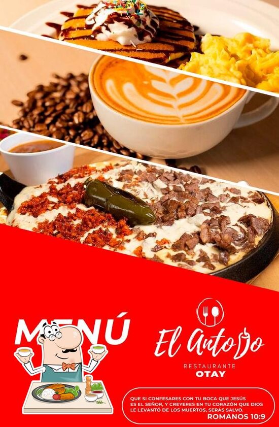 Carta del restaurante El Antojo Otay, Tijuana