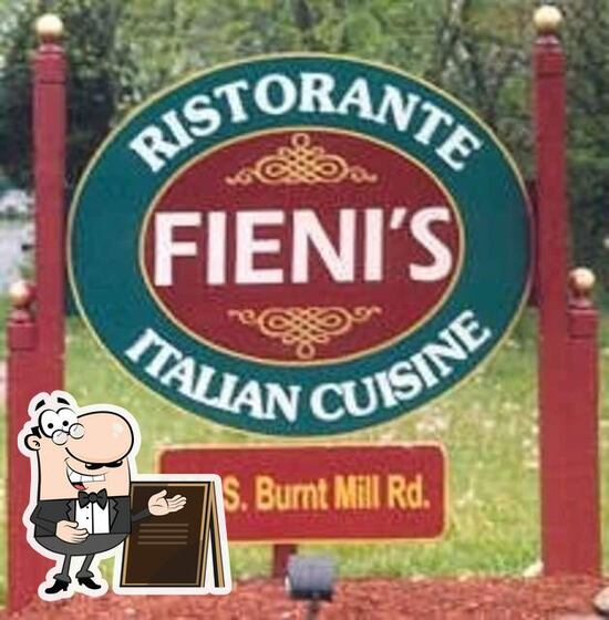 Menu at Fieni's Ristorante desserts, Voorhees Township