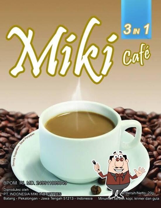 Menu at MIKI CAFE, Batang, Jalan RE Martadinata