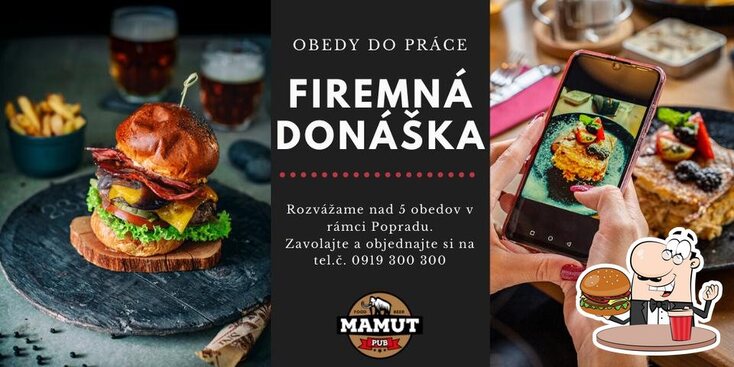 Mamut Pub, Poprad - Restaurant menu and reviews