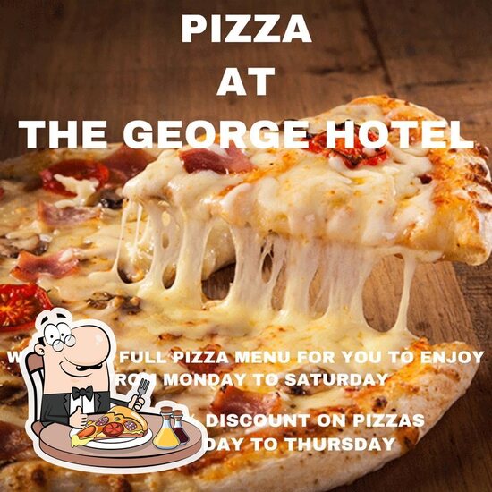 Menu at The George steakhouse, Leadenham