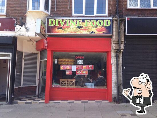 Menu at Divine Food, London