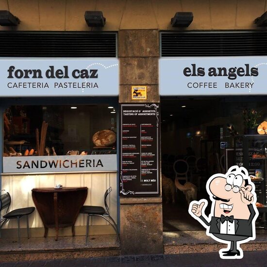 Carta del café Forn del Caz, Barcelona