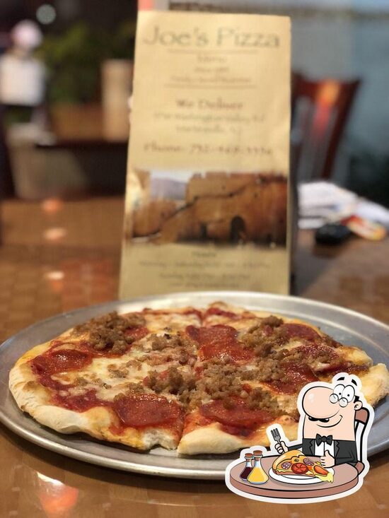 Menu at Joe's Pizza pizzeria, Bridgewater