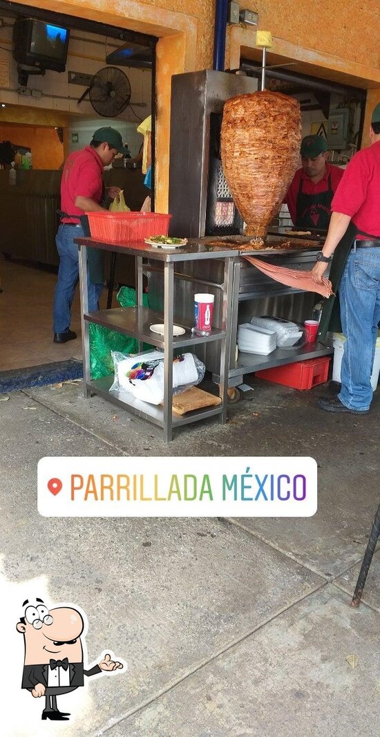 Menu at Parrillada mexico, Mexico City