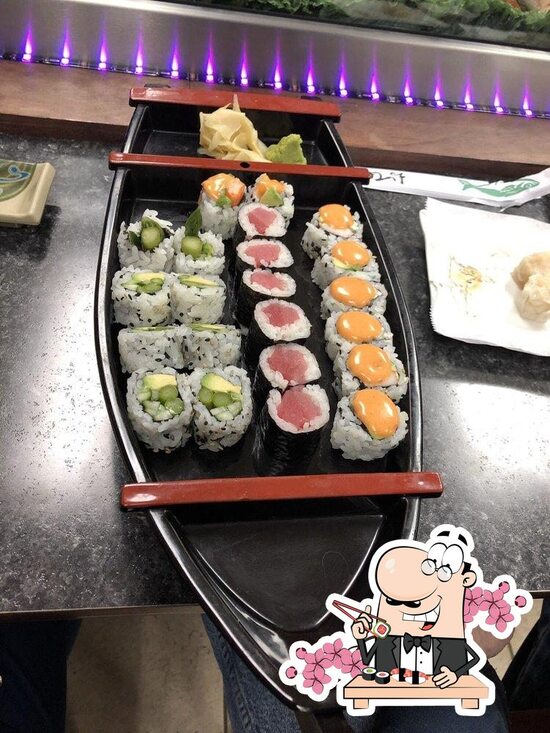 Menu at Sushi Zone restaurant, Eastpointe