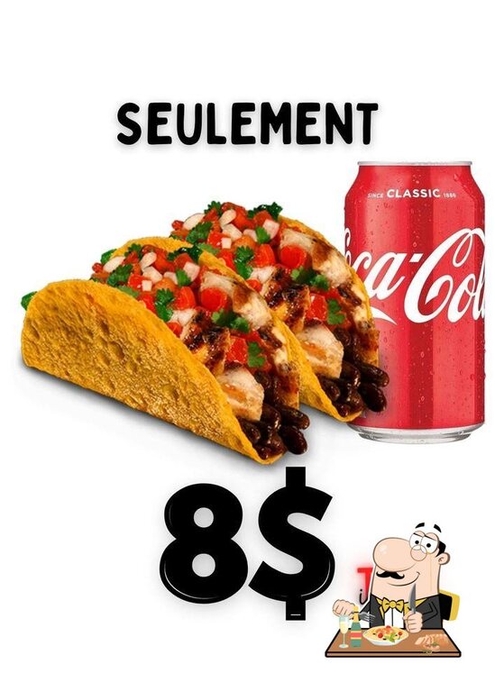 Menu at 5 FUSIONS restaurant, Montréal