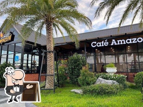 Menu at Café Amazon @ปตท.หนามแดง cafe, Bang Phli Yai