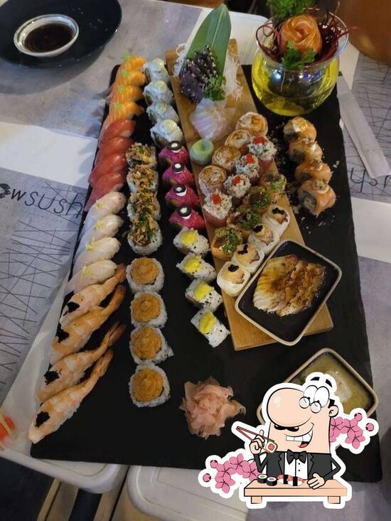 Menu at Wow Sushi Bar, Monte Gordo