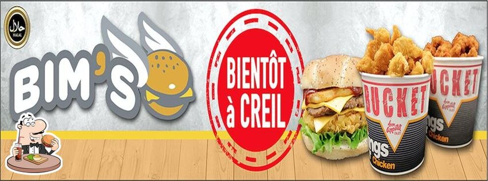 Menu au Creil restaurant, Creil