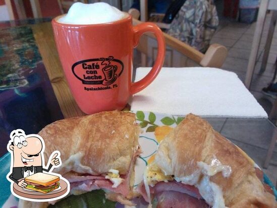 Menu at Cafe Con Leche, Apalachicola, 32 Avenue D