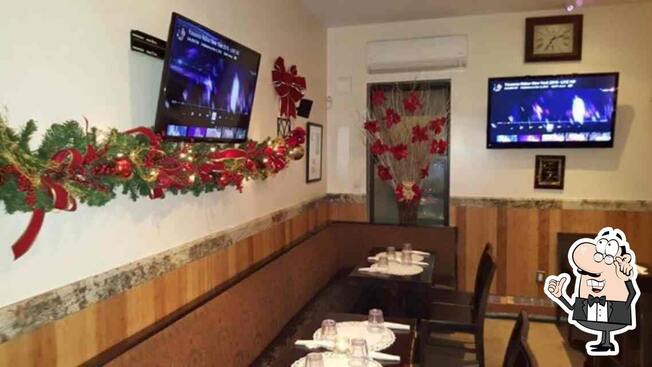 Menu at Chez Jacob restaurant, New York City, Frederick Douglass Blvd