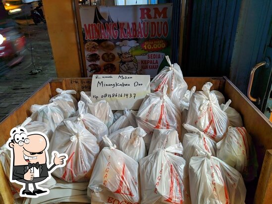 Menu at RM.Padang Minangkabau Duo restaurant, West Semplak