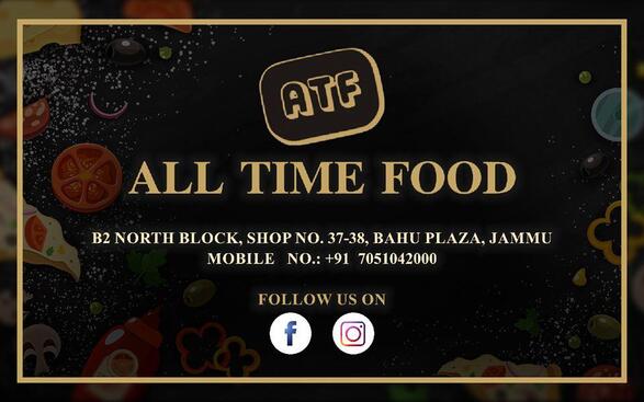 Menu at All Time Food, Jammu