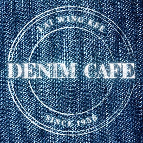 Menu at Denim Cafe, Hong Kong