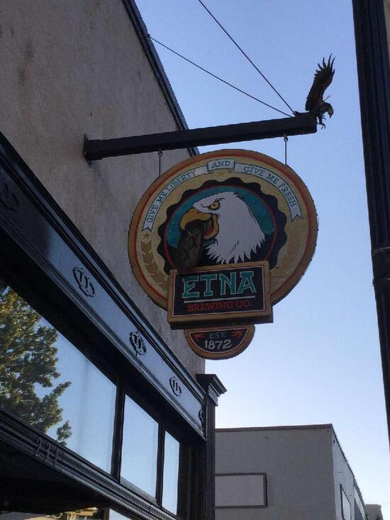 Menu at Etna Brewery & Taphouse pub & bar, Yreka