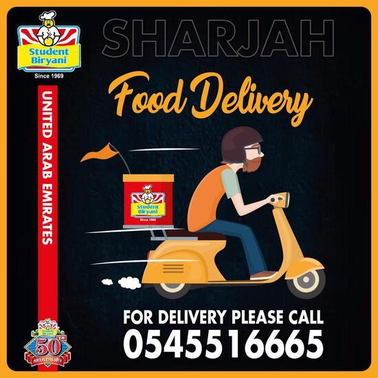 Menu at Student Biryani Sharjah restaurant, UAE