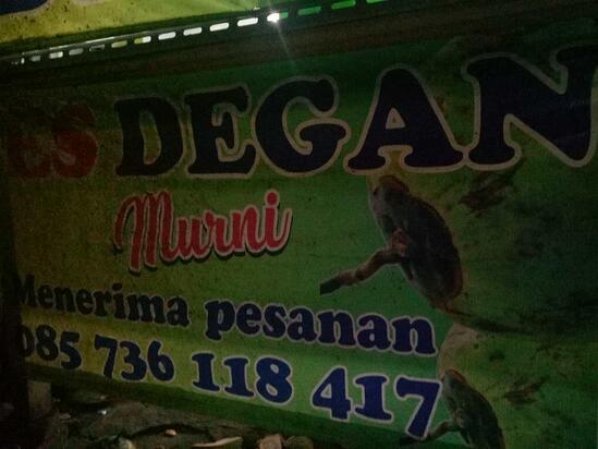 Carta del café Es Degan "Murni", Krecek