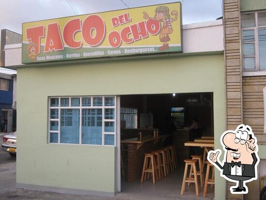 Menu at Taco del ocho restaurant, Bogotá, Calle 72# #27b 40