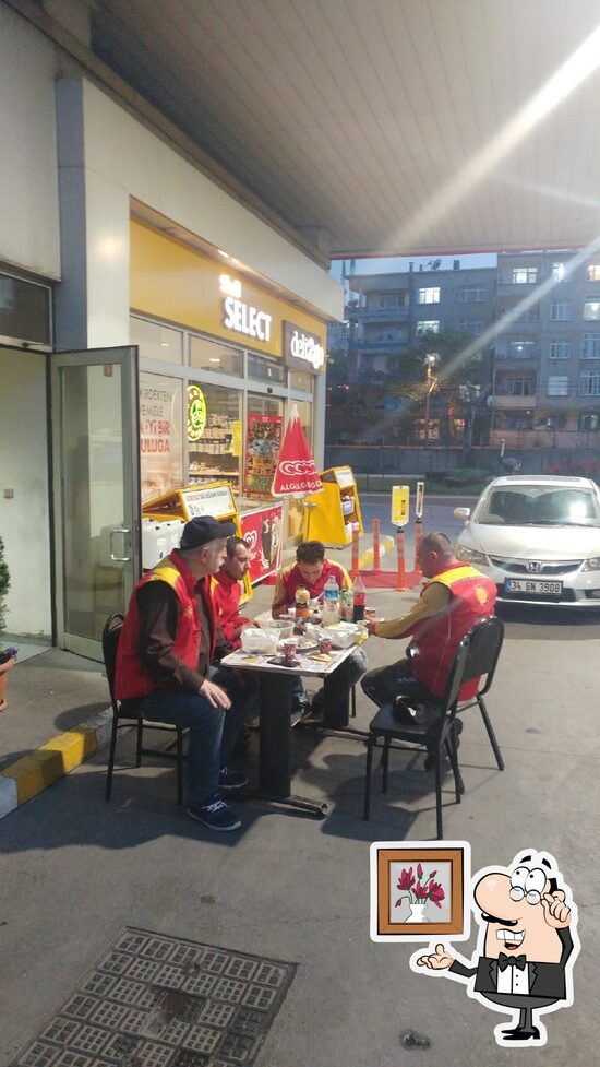 Menu at Shell, Istanbul, Emin Ali Paşa Cd.