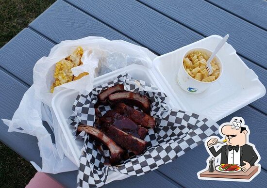 Menu at Hickory Street BBQ, Stirling