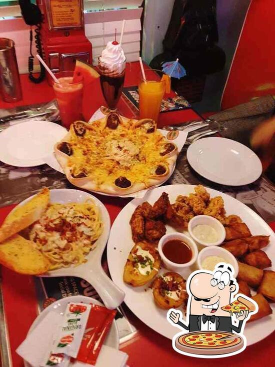 Menu at Filling Station Bar And Cafe, Makati, P Burgos