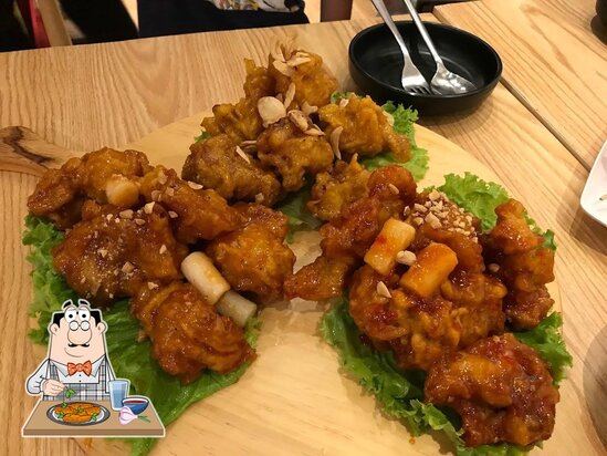 Menu at Papas' Chicken Nguyễn Huệ restaurant, Ho Chi Minh City