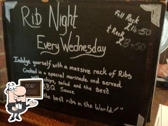 Menu at The Falcon pub & bar, High Wycombe, Old Moor Ln