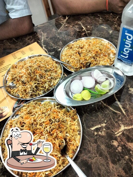 Menu at Biryani Mahal, Lucknow