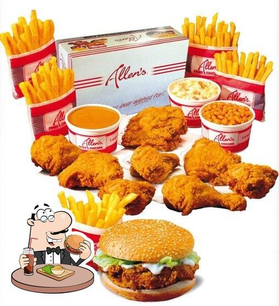 Allen's Fried Chicken, 82 Bury Old Road in Manchester - Restaurant menu ...