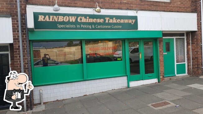 Menu at Rainbow Chinese Takeaway fast food, Gateshead