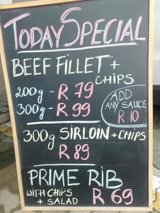 Menu at Neto's Family Restaurant t/a Heidelberg Club, Heidelberg - GP